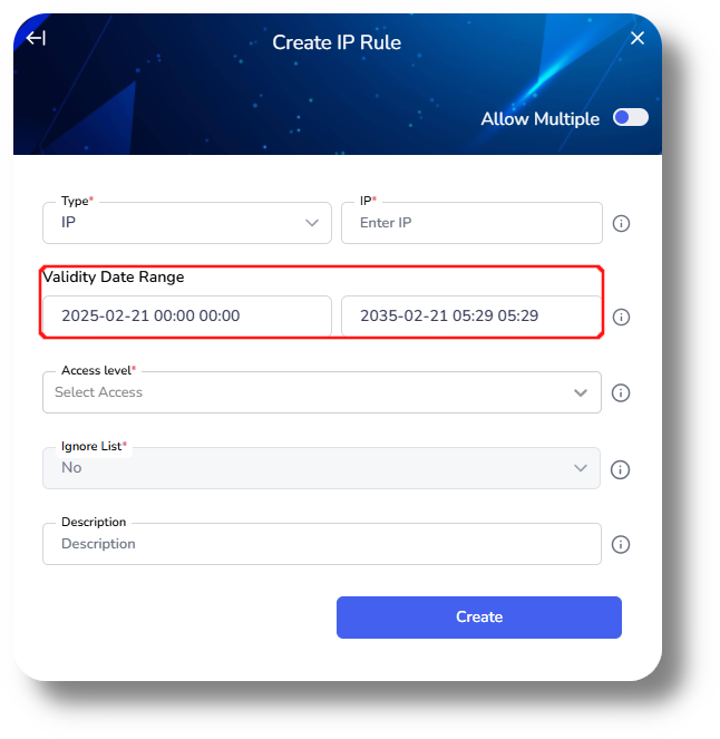 IP Management - Whitelist IP
